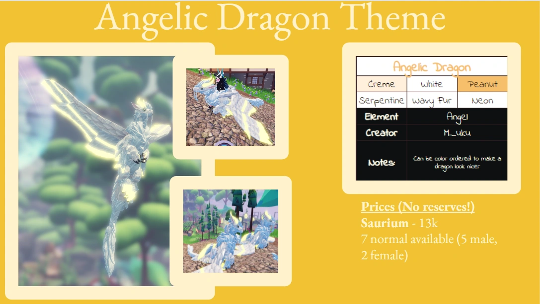 Selling my new theme, Angelic Dragon (unofficial) | Fandom