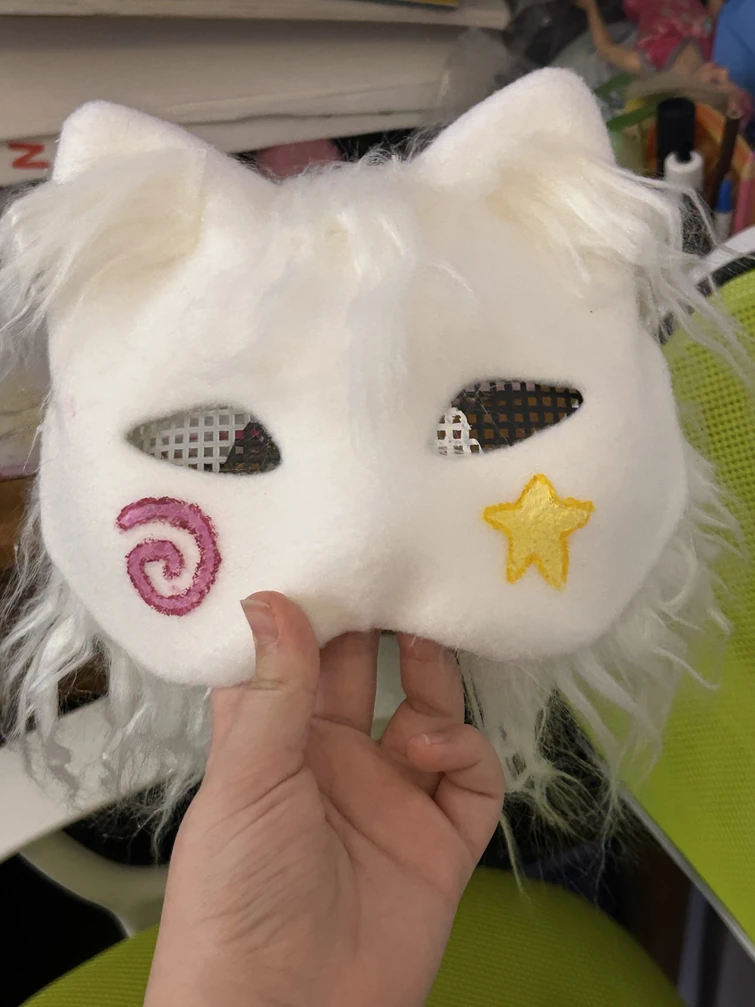 Gangle cat mask :3 | Fandom