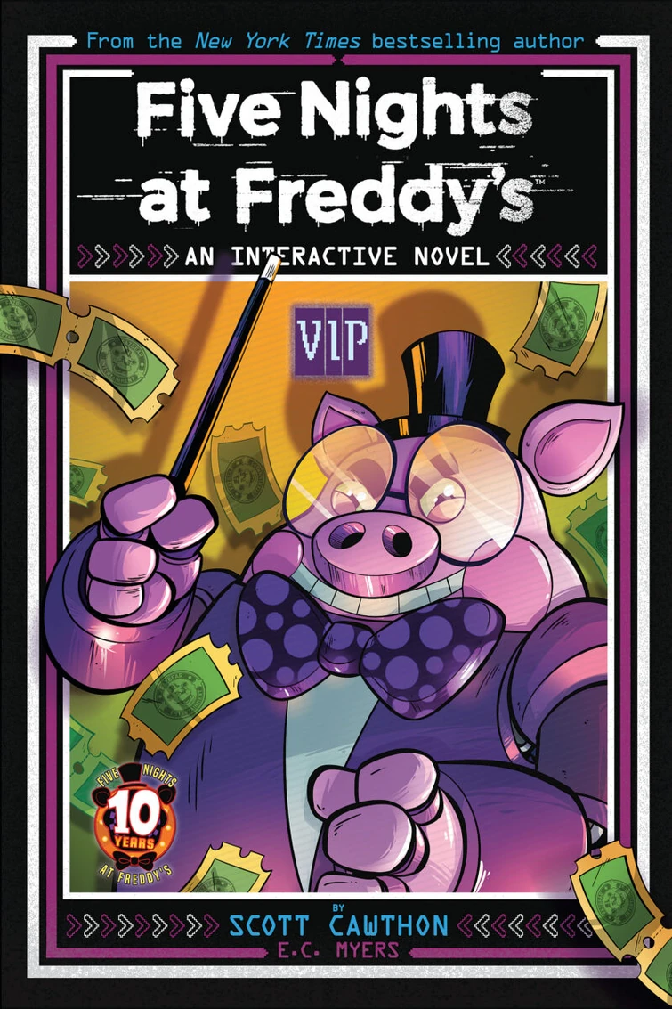 La portada de Five Nights at Freddy's: VIP finalmente ha sido revelada ...
