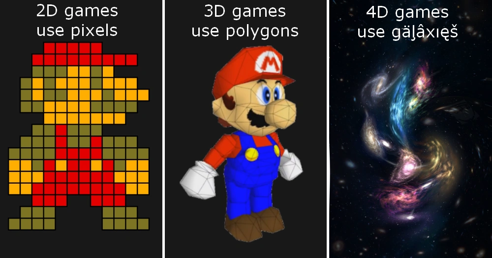 What happens when Mario turns into 4D? | Fandom