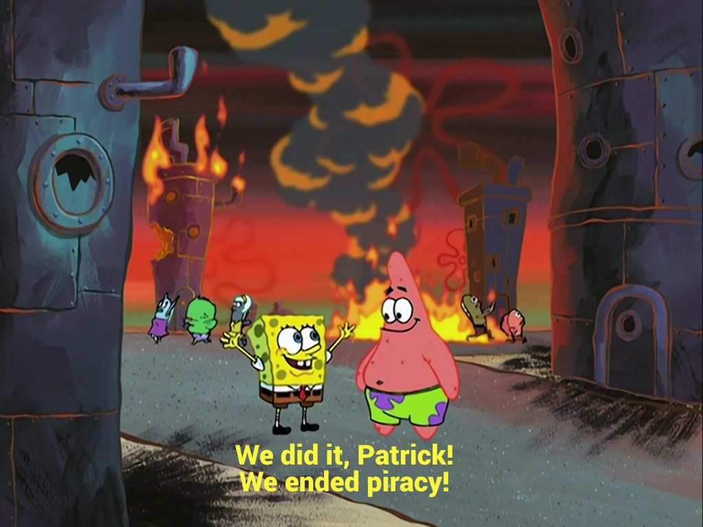 Viacom after blocking a bunch of fair use videos: | Fandom