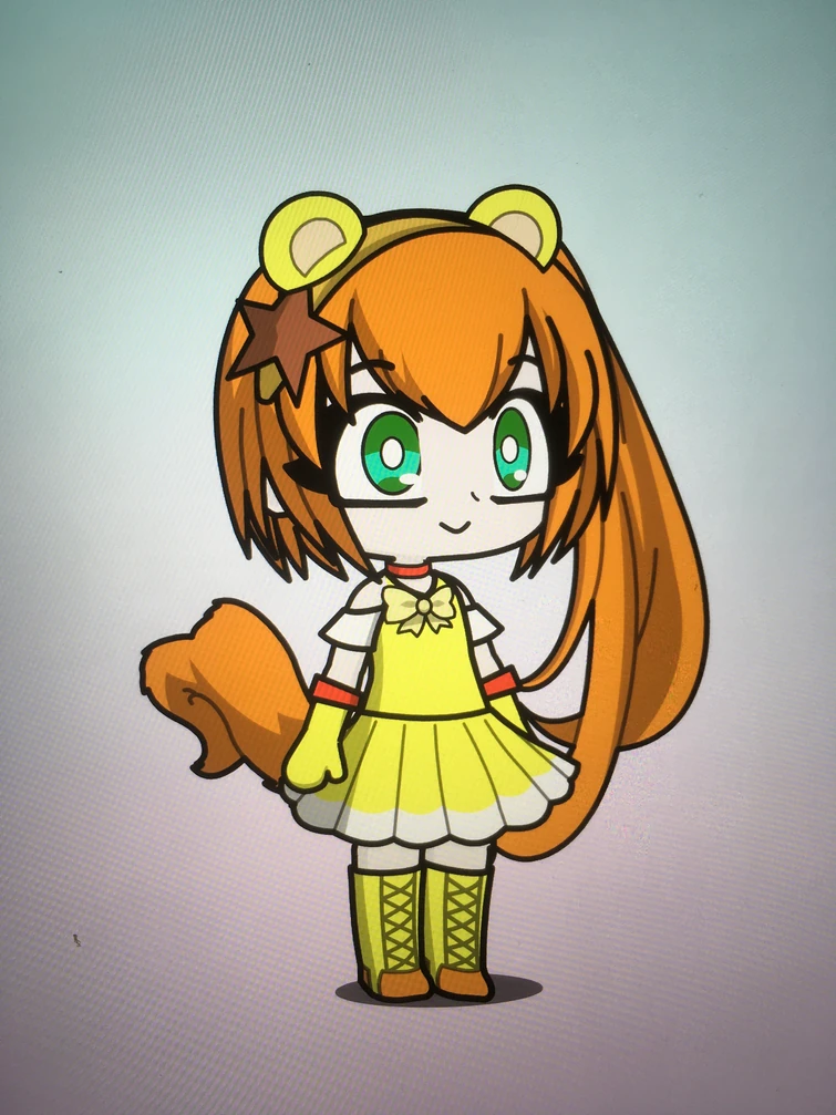 Cure custard (manastu version) in Gacha life 2! | Fandom