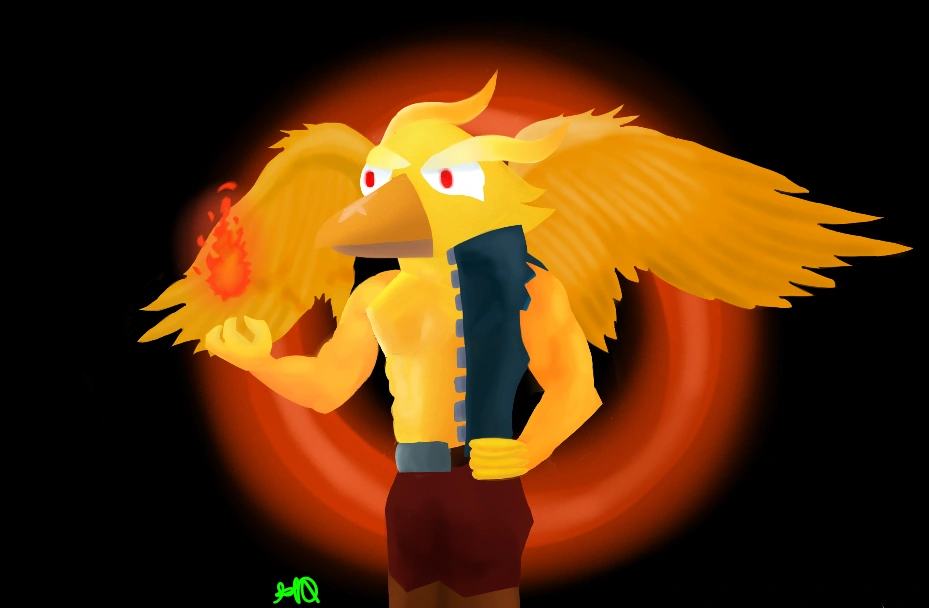 phoenix crow fanart :D | Fandom