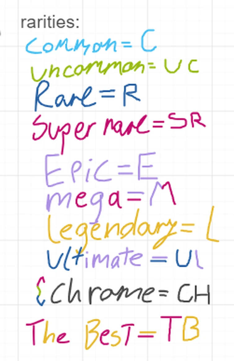 IMOWIAVG 9: rarites | Fandom