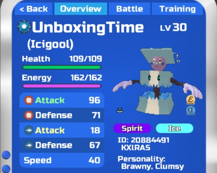 I traded a gleam, W or L brawny,clumsy icigool for this | Fandom