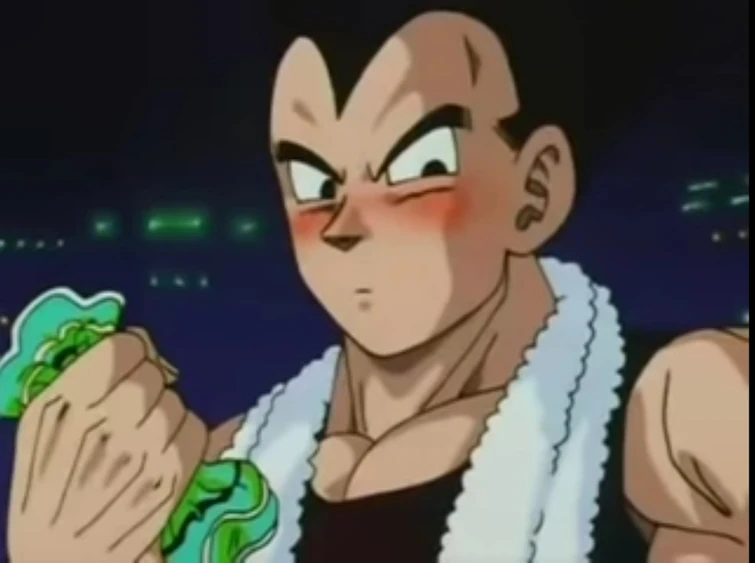 Vegeta Blushing | Fandom