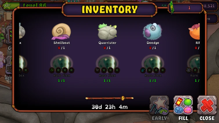 Adult Galvana’s inventory made simple: | Fandom