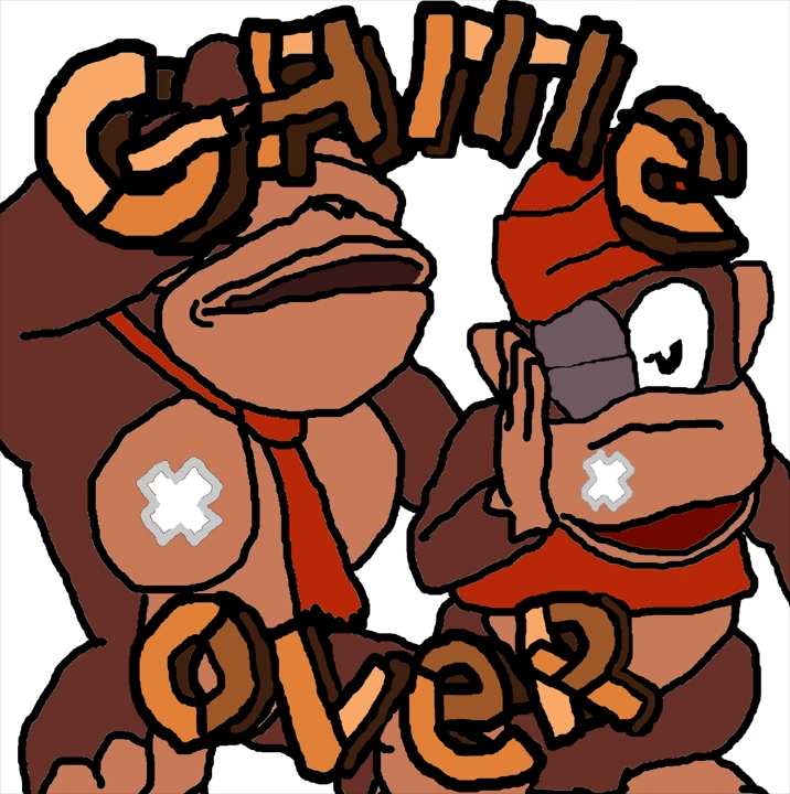 Donkey Kong Land Game Over Screen Remake V2 | Fandom