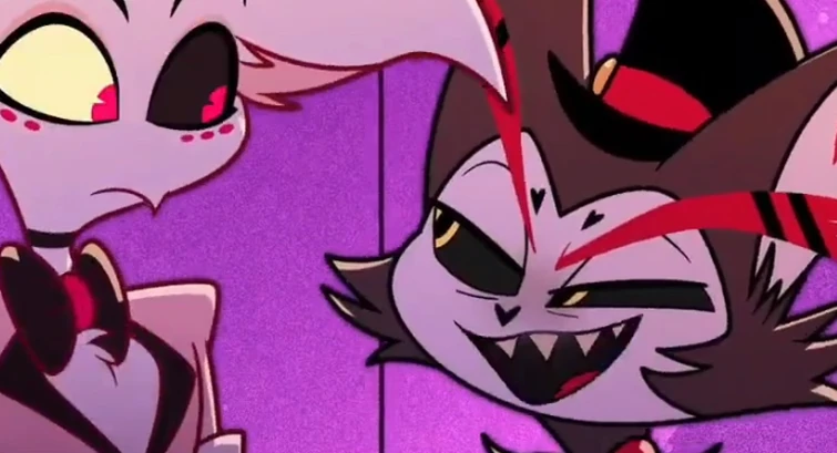 Husks eyes dilating while looking at Angel appreciation post | Fandom