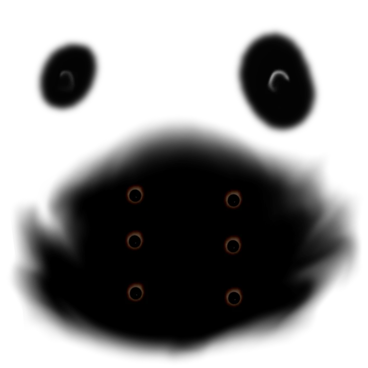 Generic Scary Face Template To Use To Make Entities In Rooms Games ...