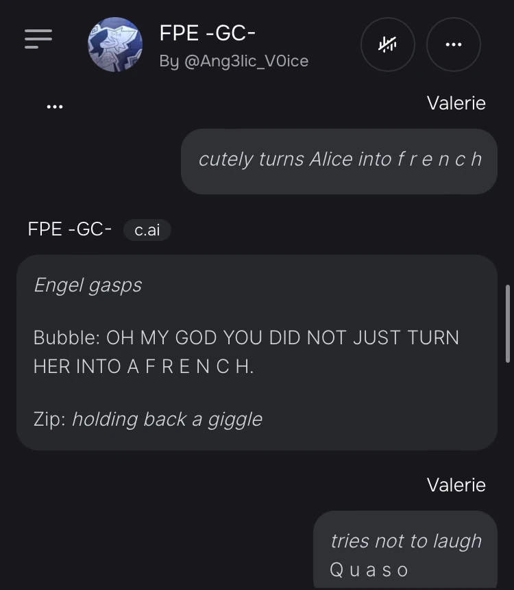 Character ai out of context core idk | Fandom