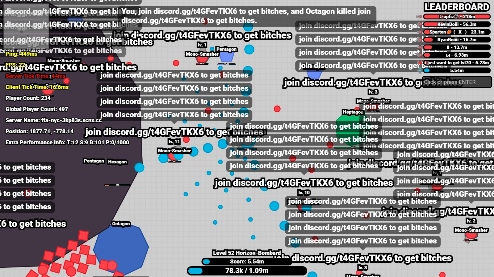 bots spamming a discord server in almost every server | Fandom