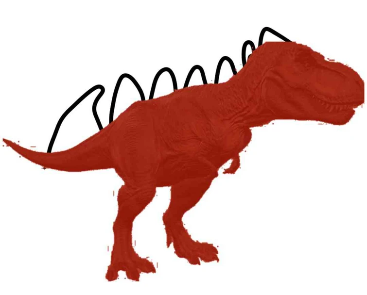 The Tarbo's design looks like a T-Rex painted a different colour and ...