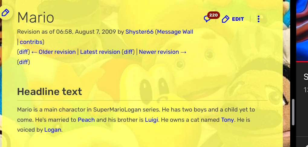 Wait this wiki existed since 2009? | Fandom