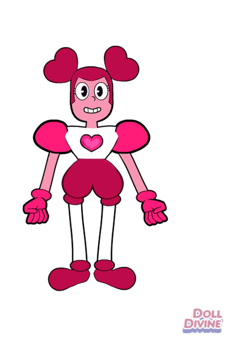 After making Past Spinel in Gemsona Maker, I decided to make my AU ...
