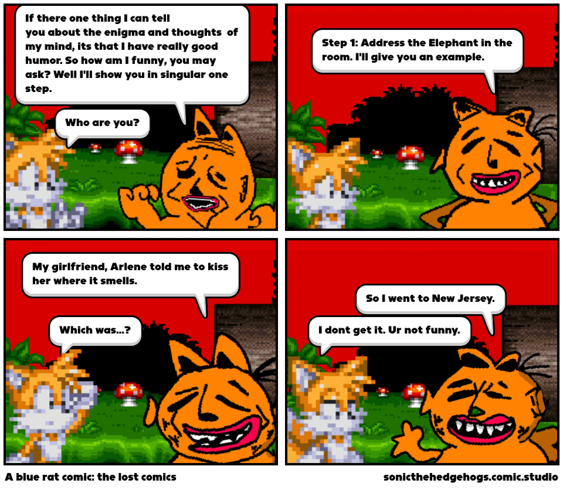 a blue rat comik: the lost comix 6: blue rat and jerry garfeld pack ...