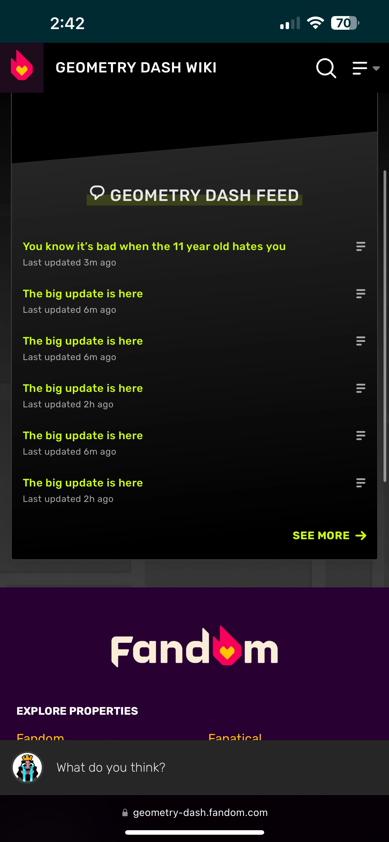 Bro is definitely high on those things | Fandom