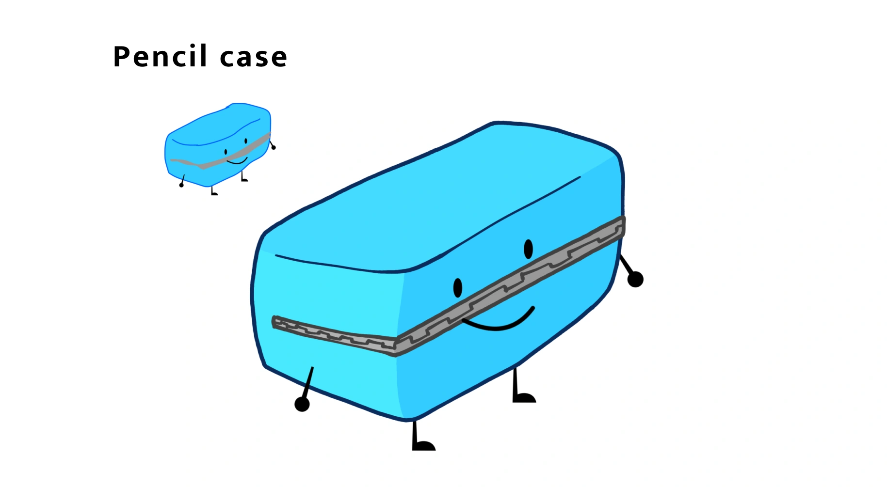 I redrew pencil case from bfdi 16. | Fandom
