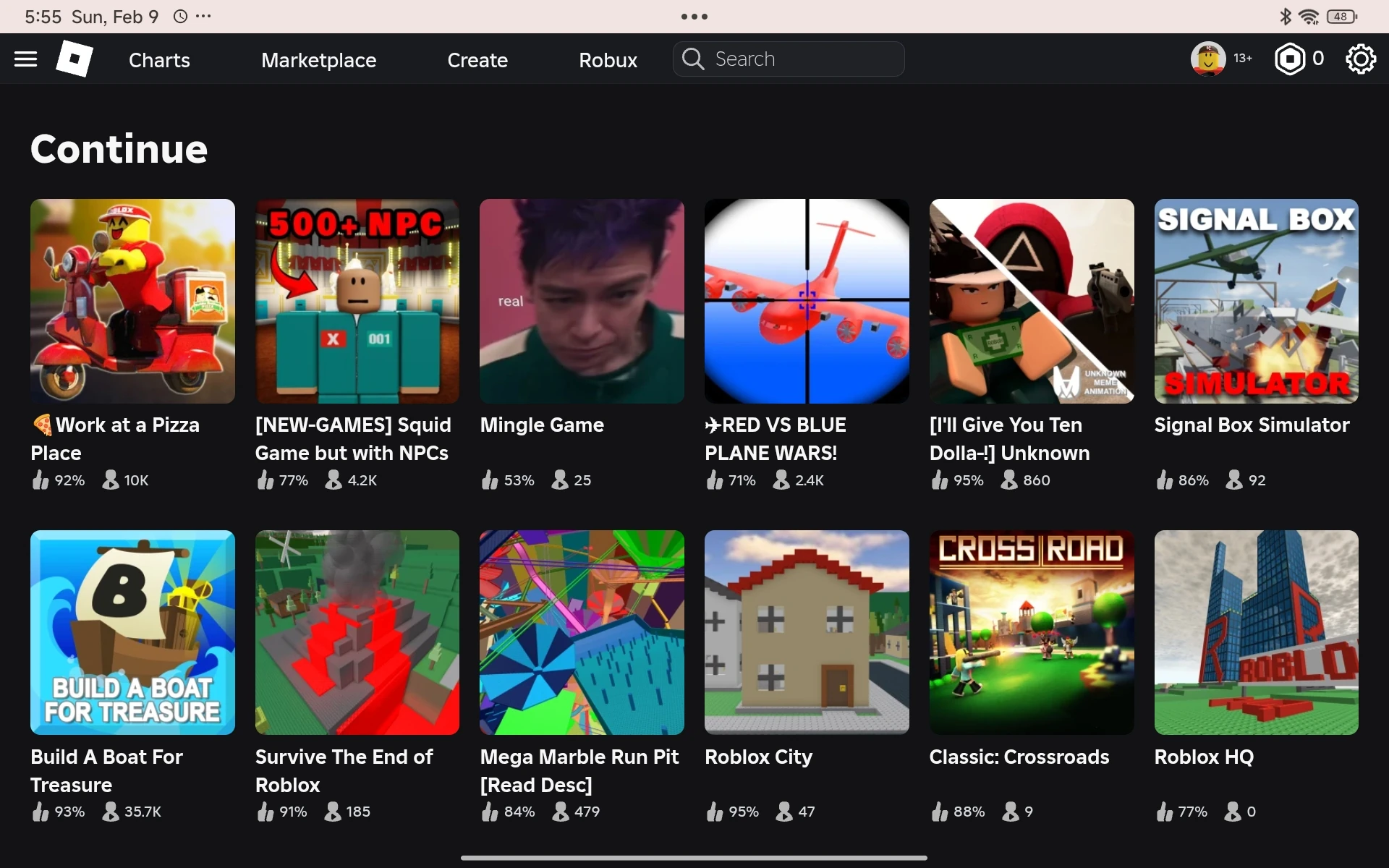 Rate my continue tab in Roblox | Fandom