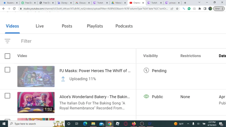 Uploading now | Fandom