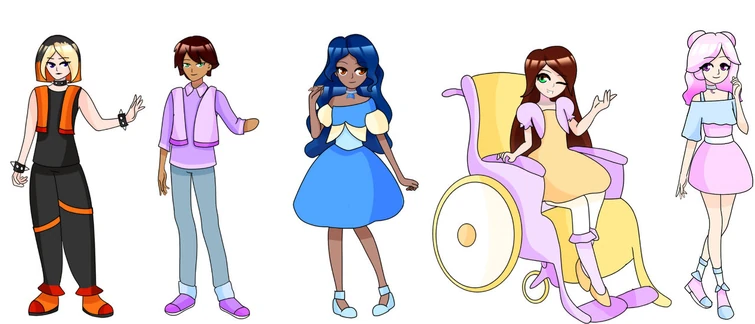 Sirena Cafè Pretty Cure civilian/human form redesigns | Fandom