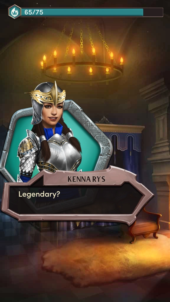 Kenna looks more cute in this armor than intimidating. | Fandom