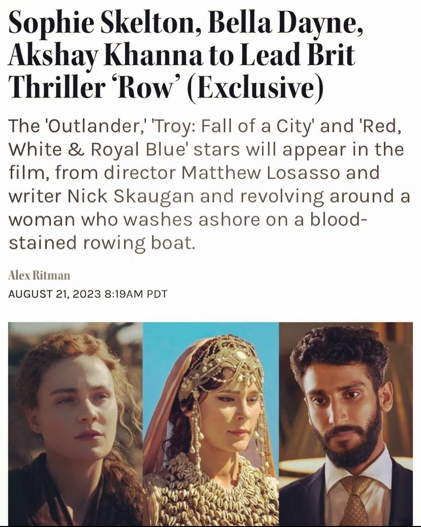 Are you ready for the new project “row” with Brianna actress Sophie ...