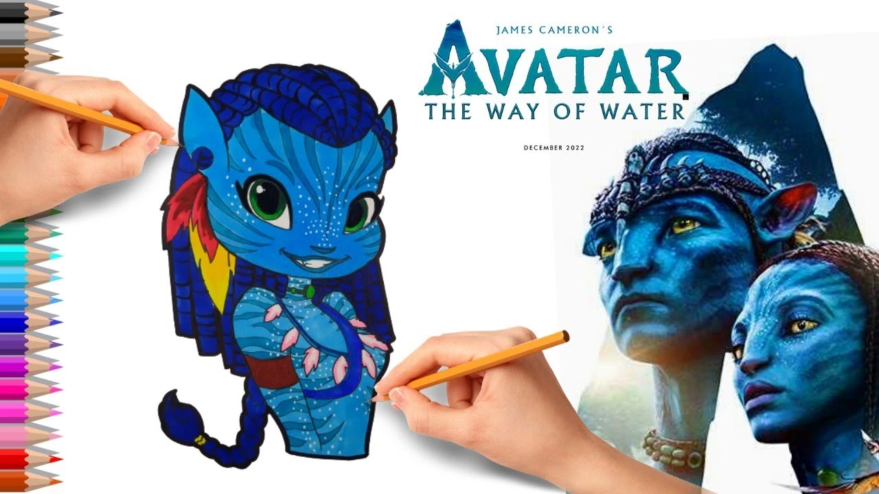 Movie Avatar Na'vi drawing 🎨 | Fandom