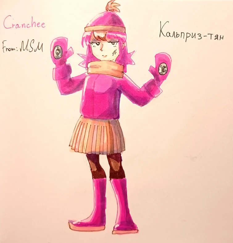 Cranchee anime style (gijinka) drawing | Fandom