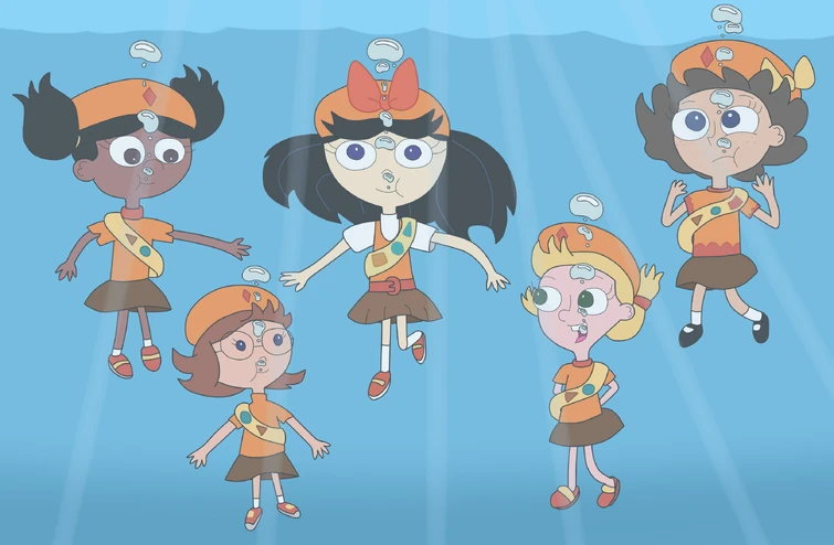 Fireside Girls Underwater | Fandom