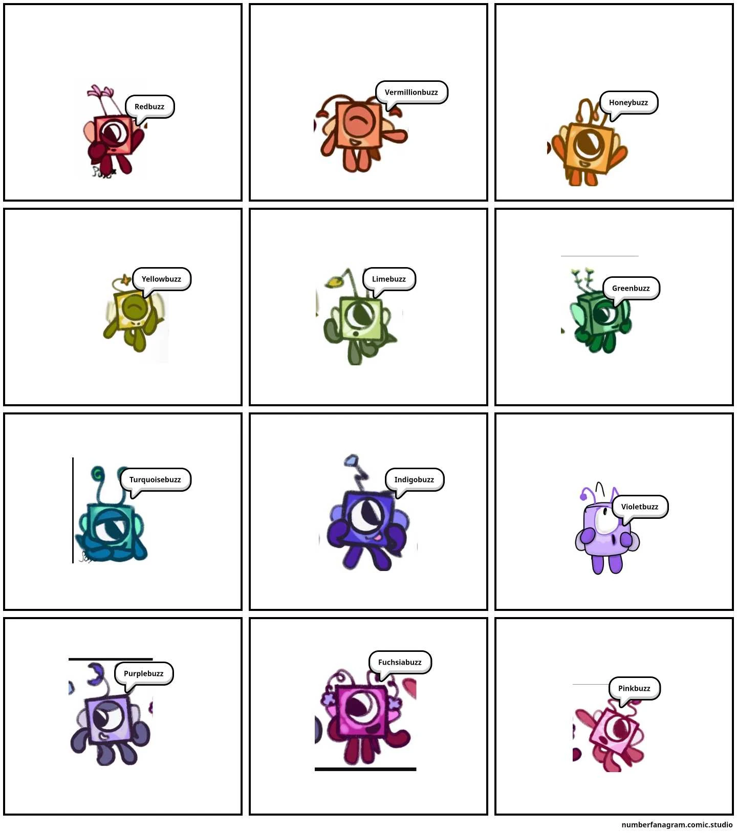 Rainbow Bluebuzz!!! (NFG Comic) | Fandom