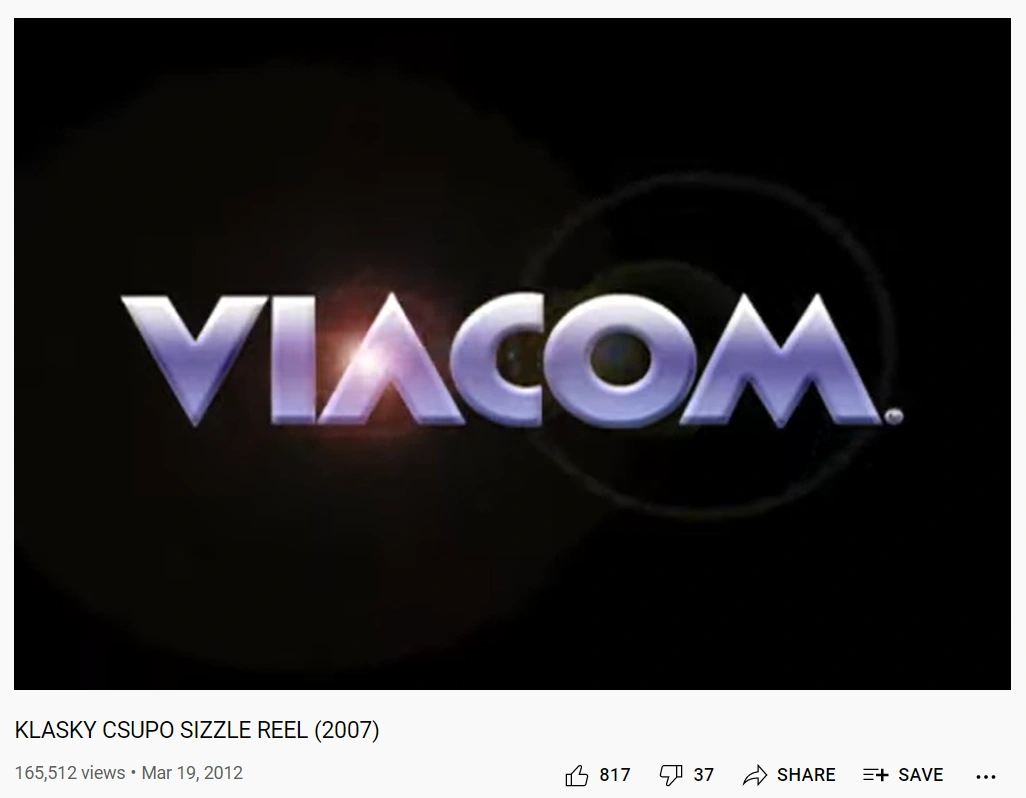 I founded this rare version of Viacom | Fandom