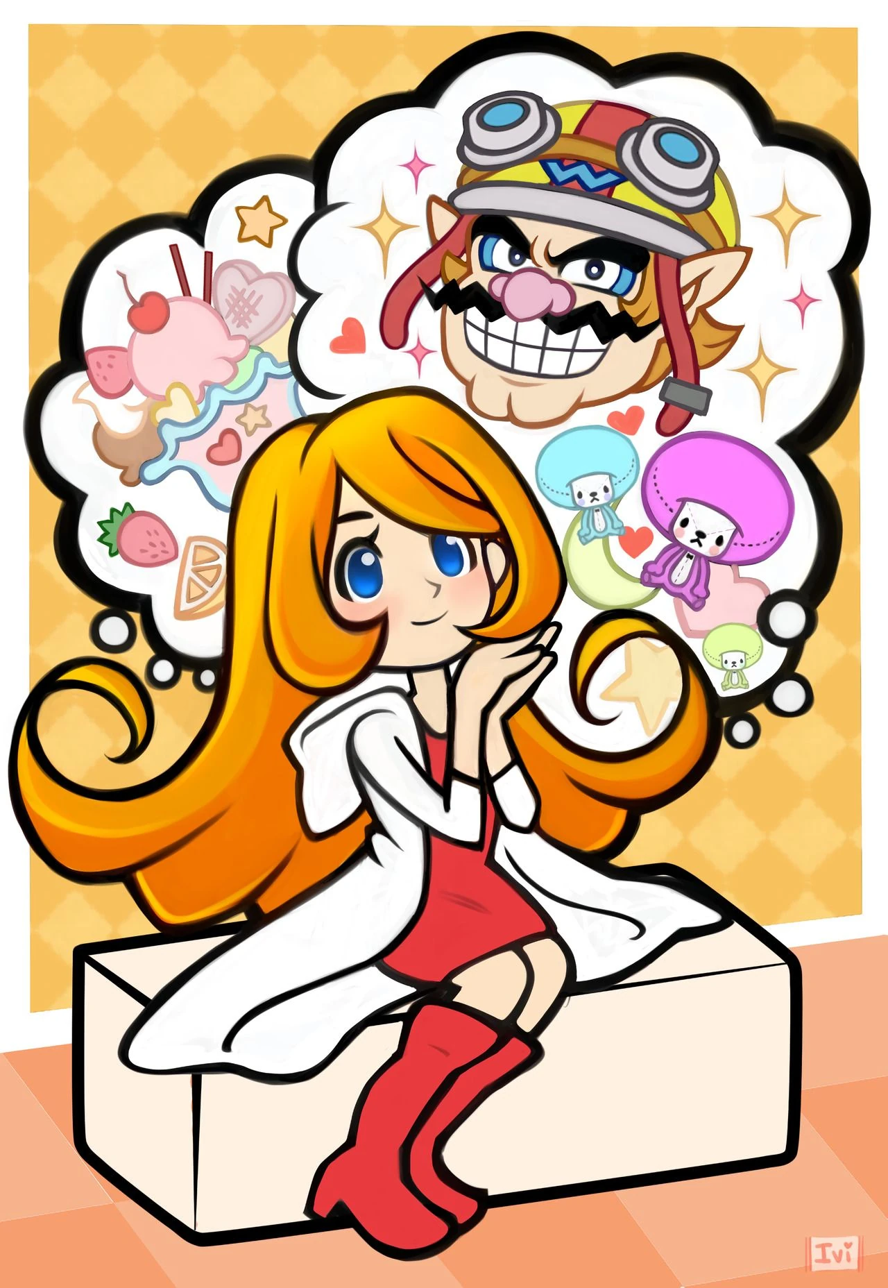 Mona's reasons for having romantic feelings for Wario | Fandom