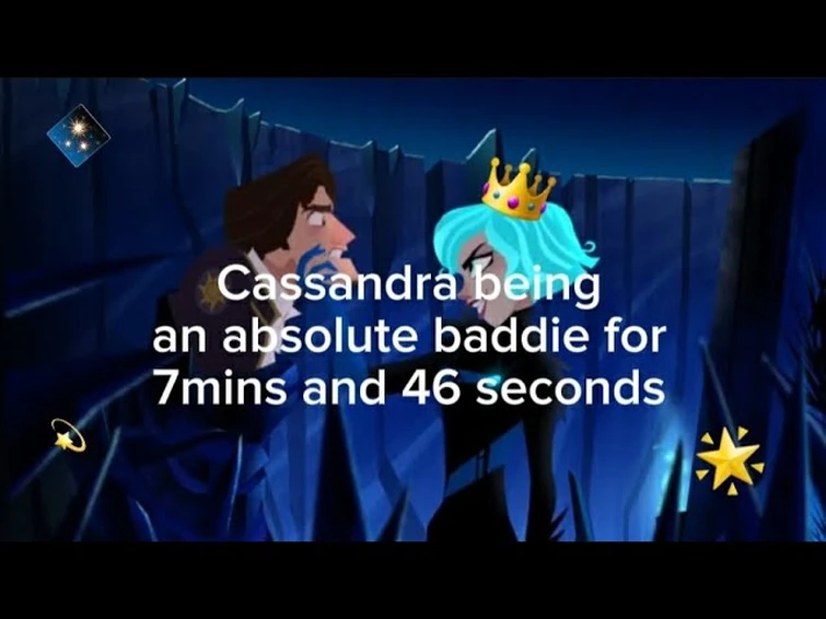 Cassandra being an absolute baddie for 7 minutes and 46 seconds :) | Fandom