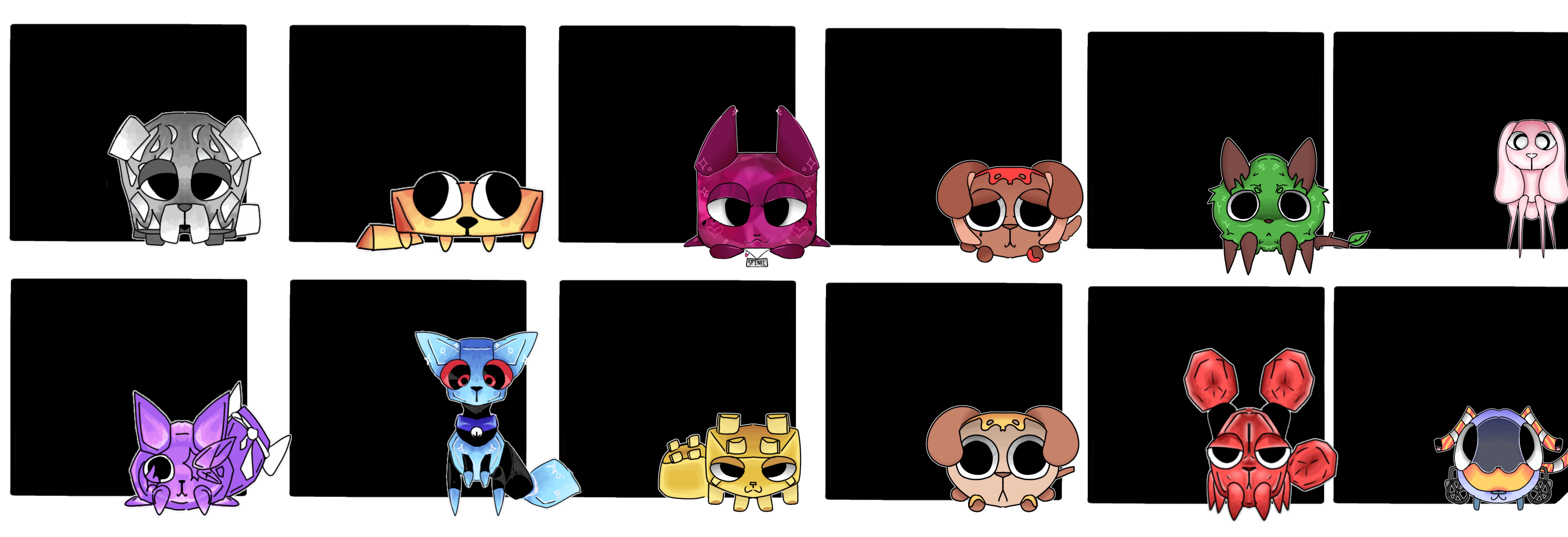 You see this.. I got to make renders for ALL these character’s… sigh ...