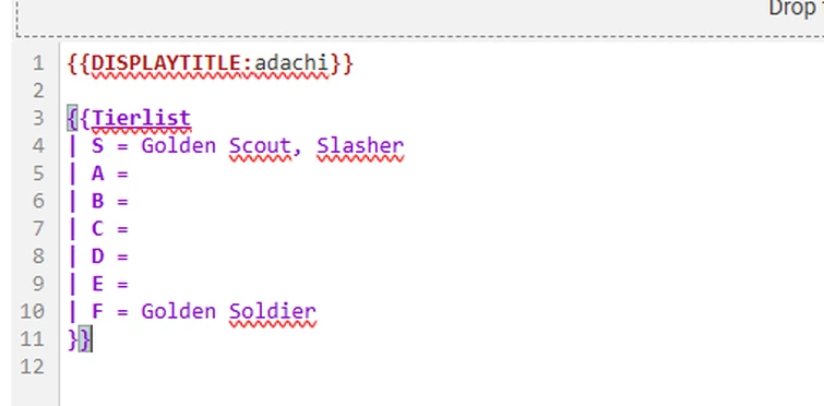 Tierlists template! | Fandom