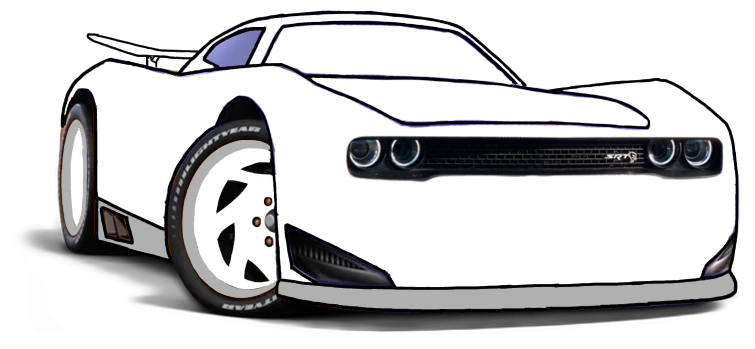 Dodge Challenger SRT Hellcat Next-Gen Piston Cup Race Car Template | Fandom