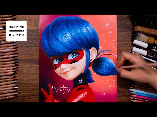 Ladybug speed drawing | Fandom