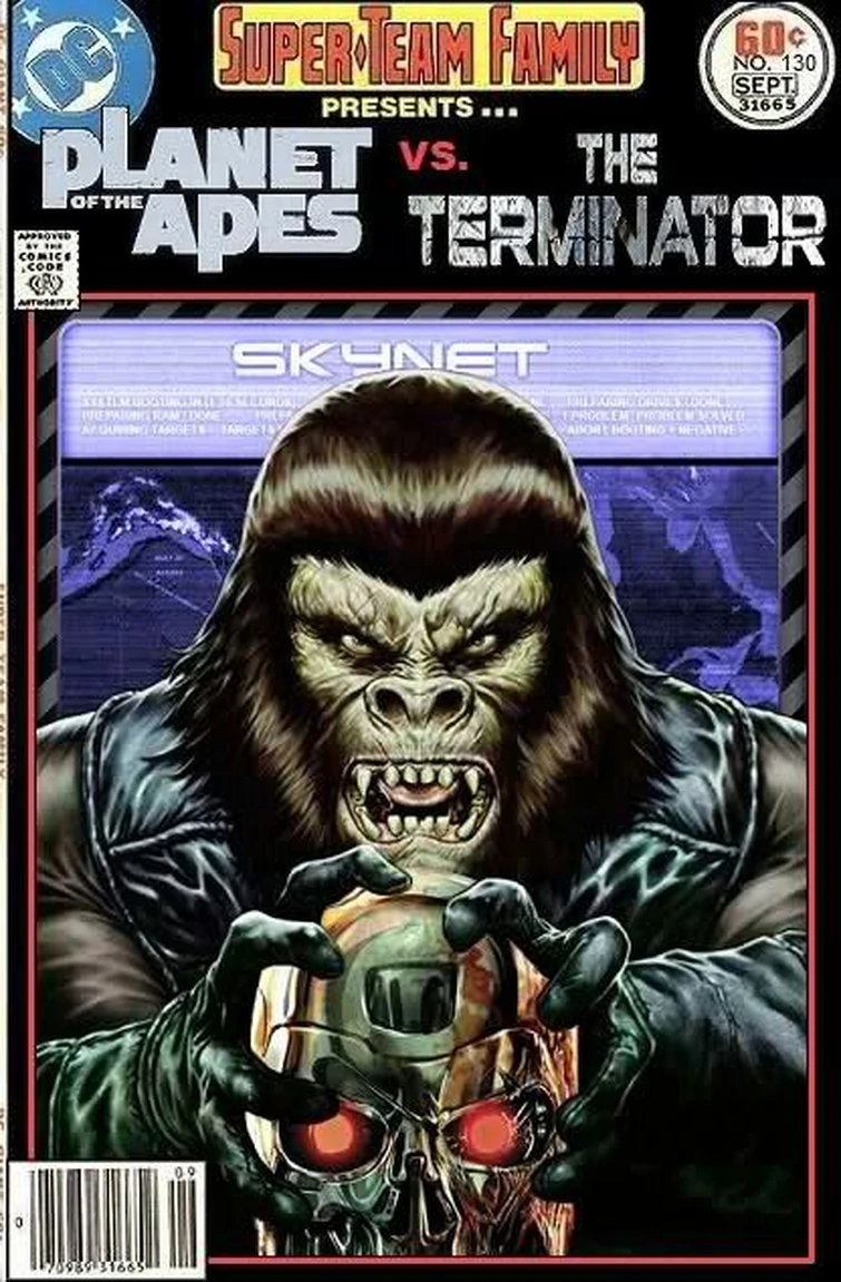 Do you think a comic crossover between the Terminator and Planet of the ...