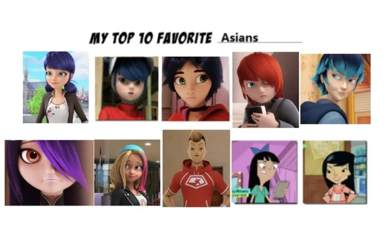 Top 10 favourite Asian characters in cartoons | Fandom