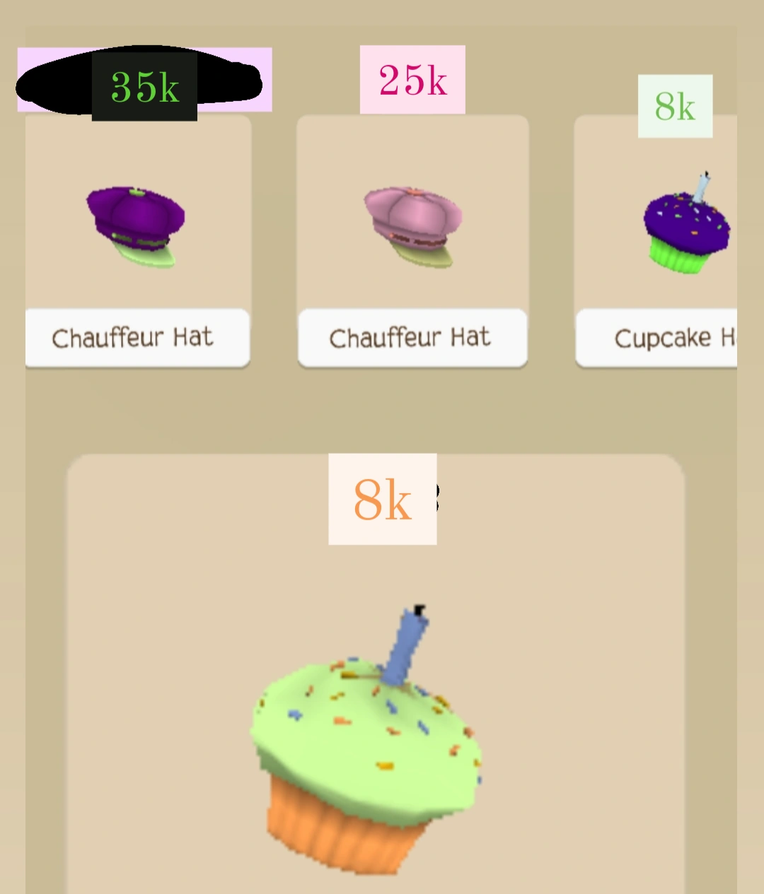 Selling these custom hats for sapphires/trading them | Fandom