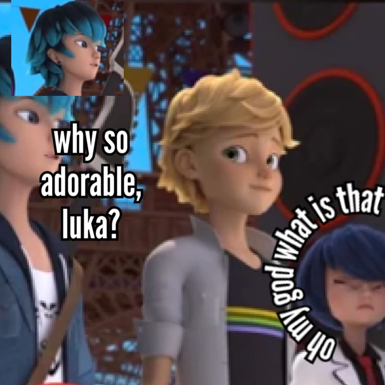 alya and mari be like while gabriel makin' his wish meme | Fandom