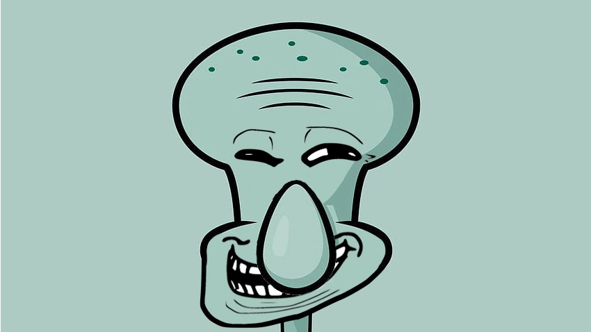 Squidward Trollface | Fandom