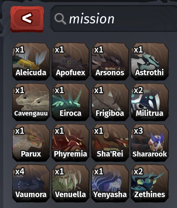 I GOT ALL MISSION CREATURES!! | Fandom