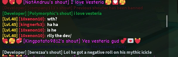 Devs in the chat | Fandom