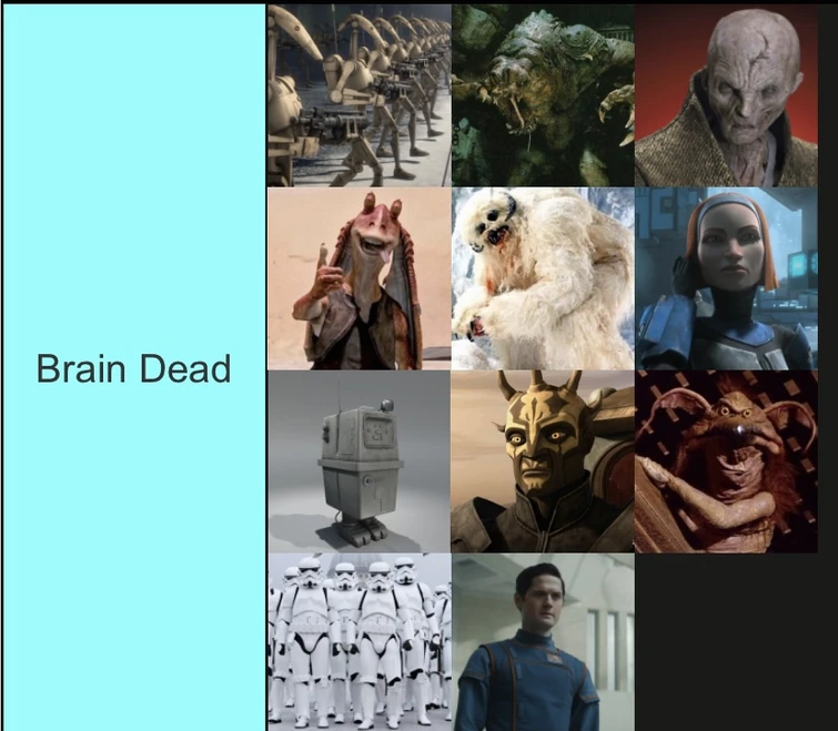A tier list of Star Wars characters based on intelligence: | Fandom