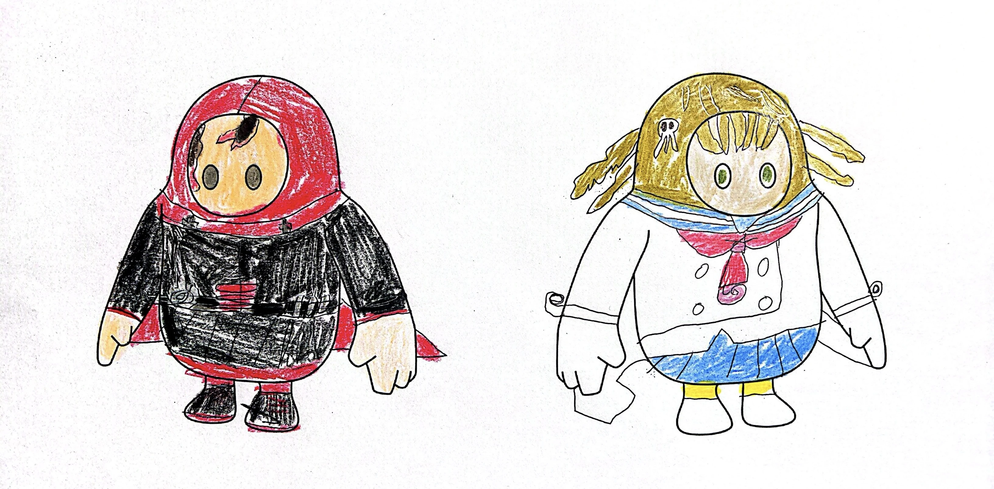 Making season 25 combatants into Fall Guys costumes day 9 | Fandom