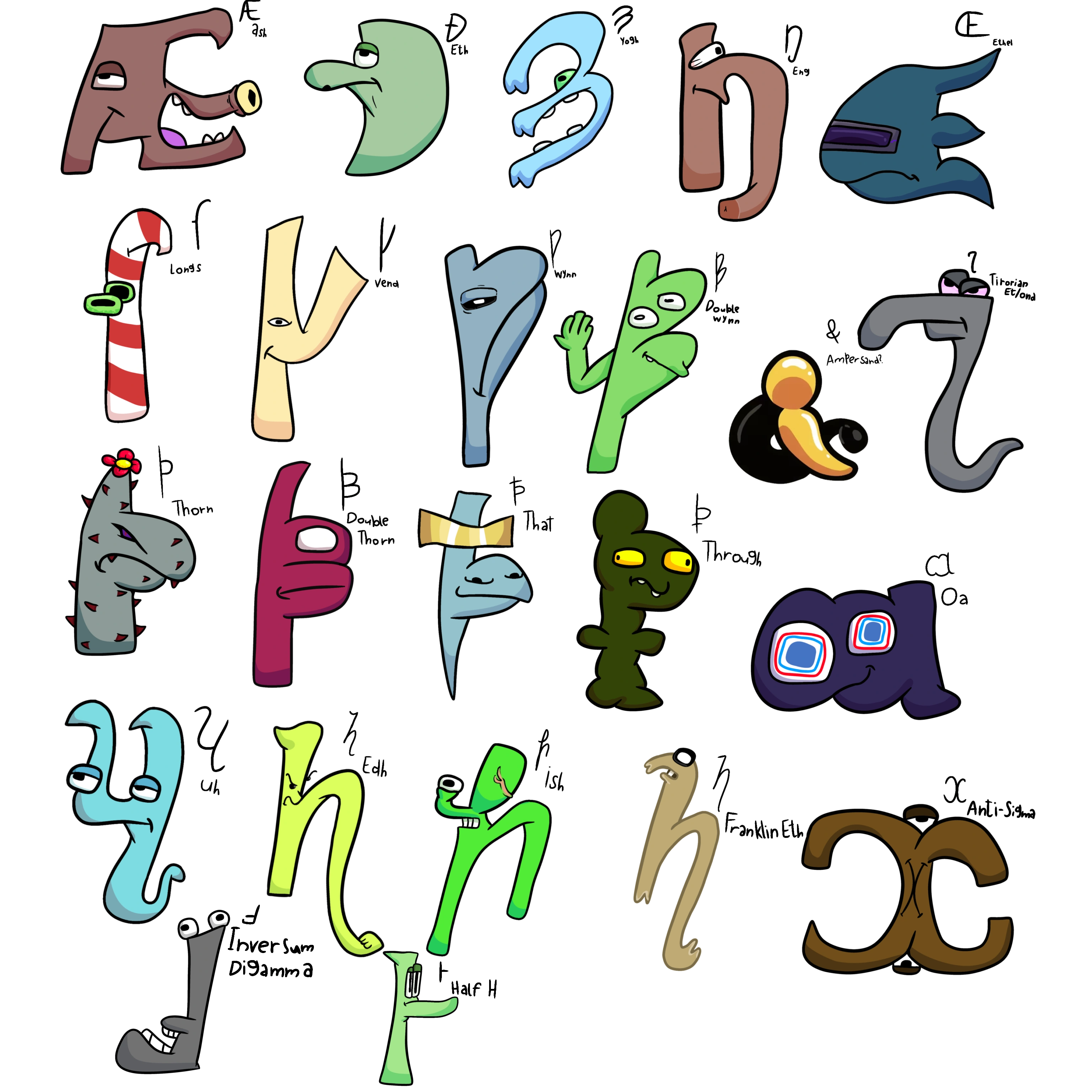 Deleted letters in AL version | Fandom