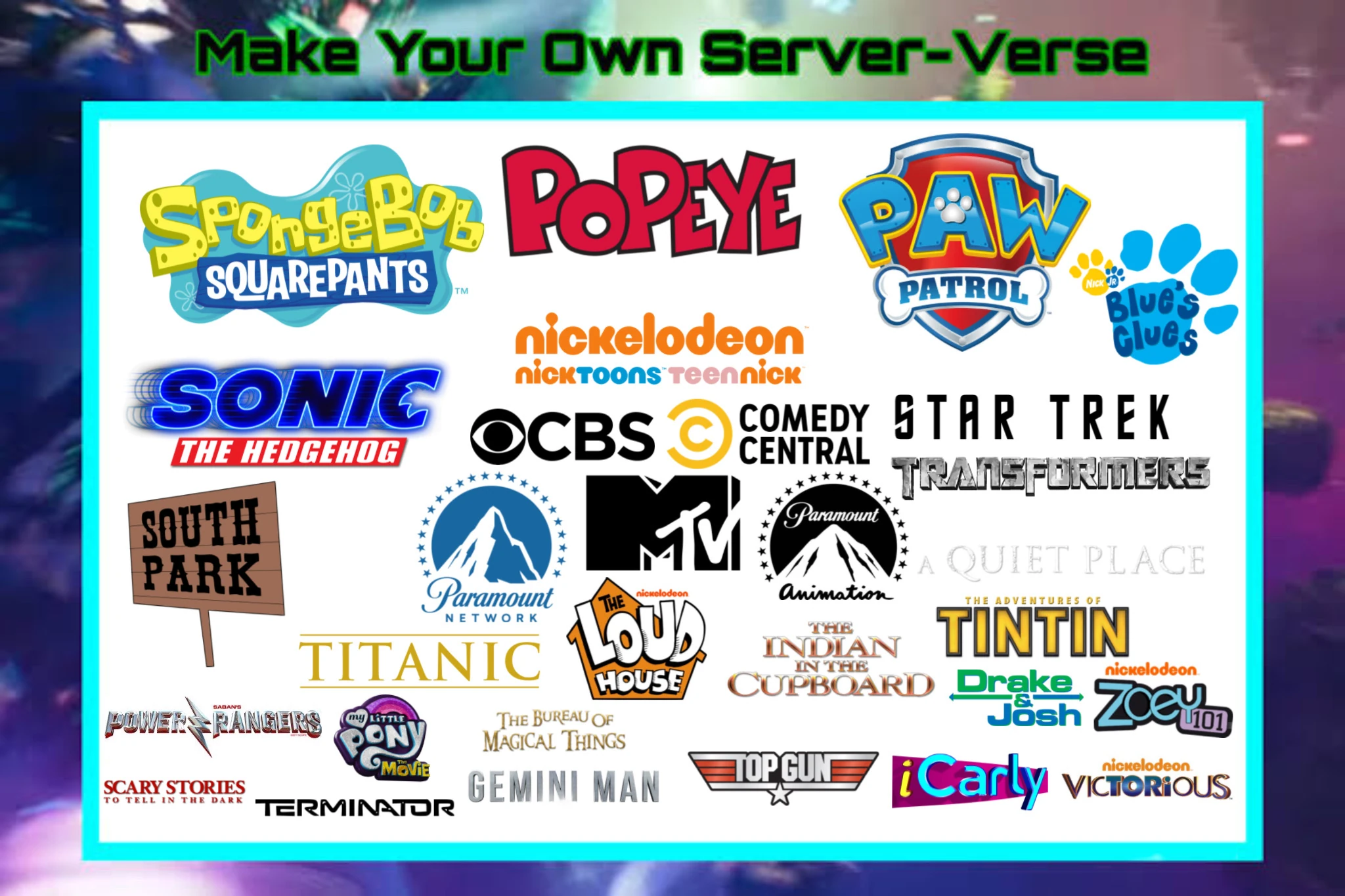 Server-Verse Paramount edition | Fandom