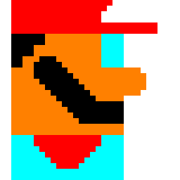 My pixel fan art of super Mario | Fandom